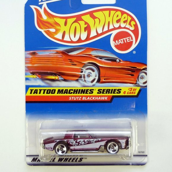 Mattel | Toys | Hot Wheels Stutz Blackhawk 687 Tattoo Machines Series ...